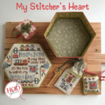 My Stitcher's Heart - hexagonal box & stitching necessaire