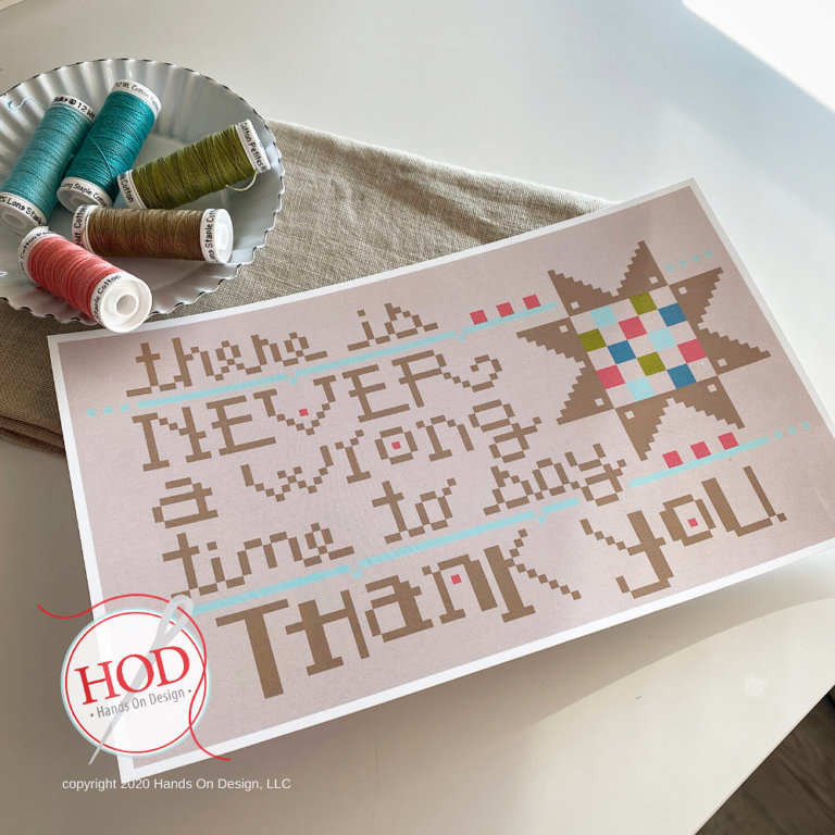 THANK YOU - FINISHING PICTURE WALK - Hands On Design